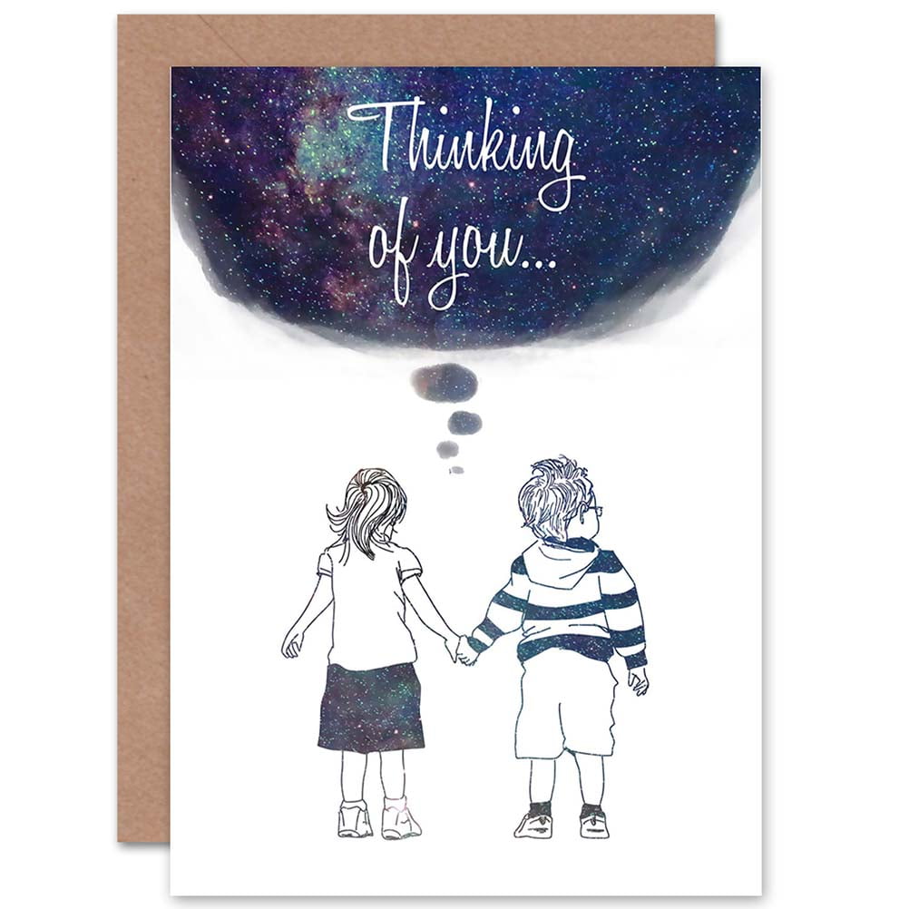 Thinking Of You Kids Galaxy Stars Friendship Miss You Bereavement ...