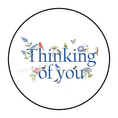 Thinking Of You Stickers Party Favors Phone Decal Water Bottle Stickers ...