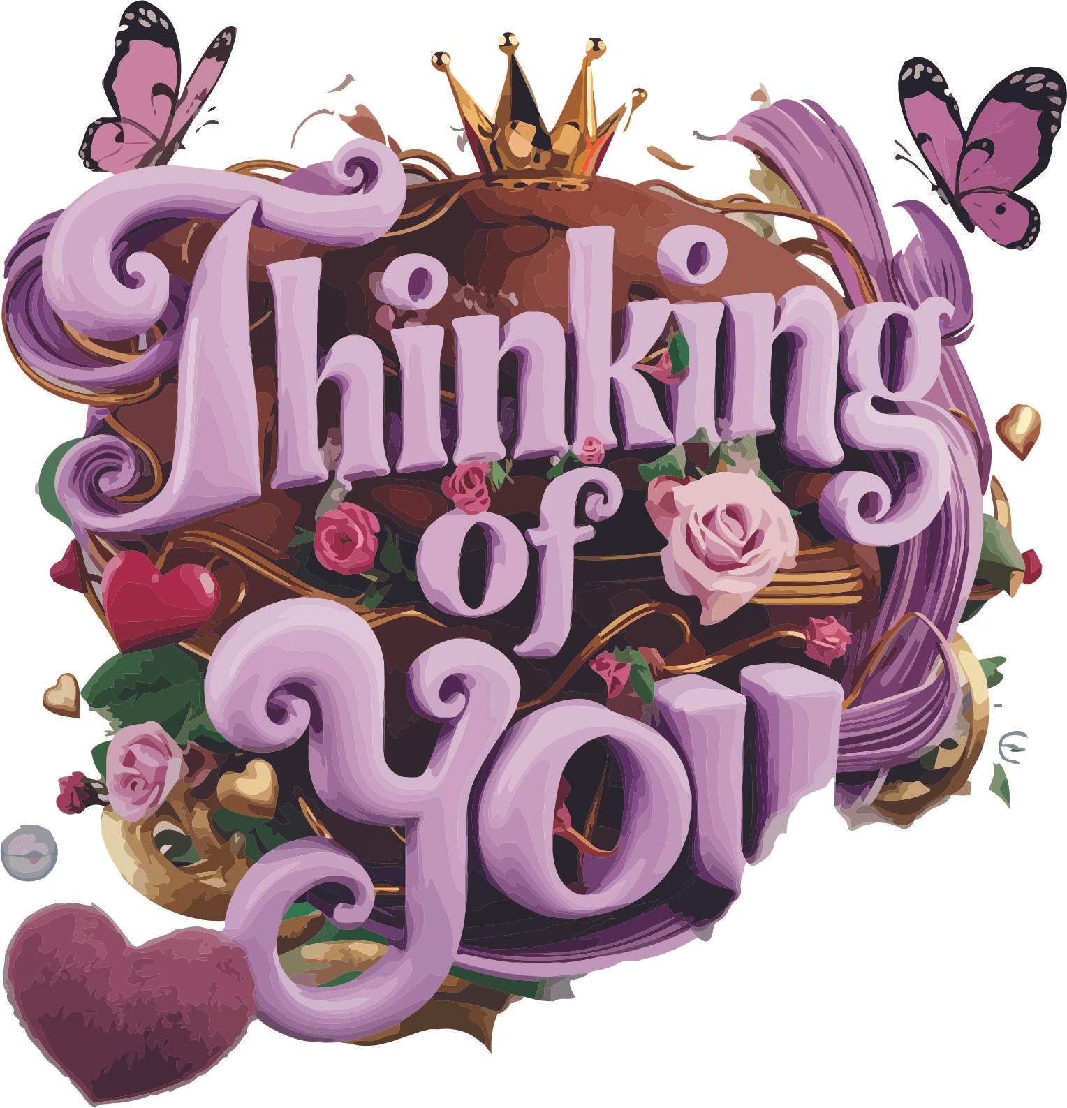 Thinking of You Sweet Love Quote Positive Life Motivation Inspiration ...