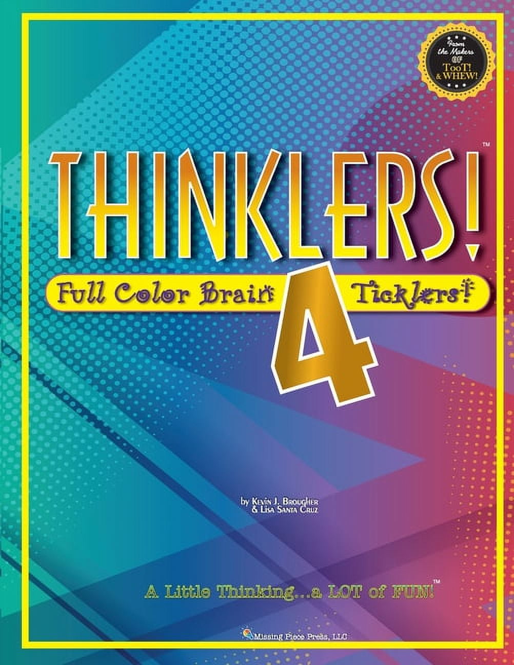Thinklers! 4: Full-Color Brain Ticklers (Paperback) - Walmart.com