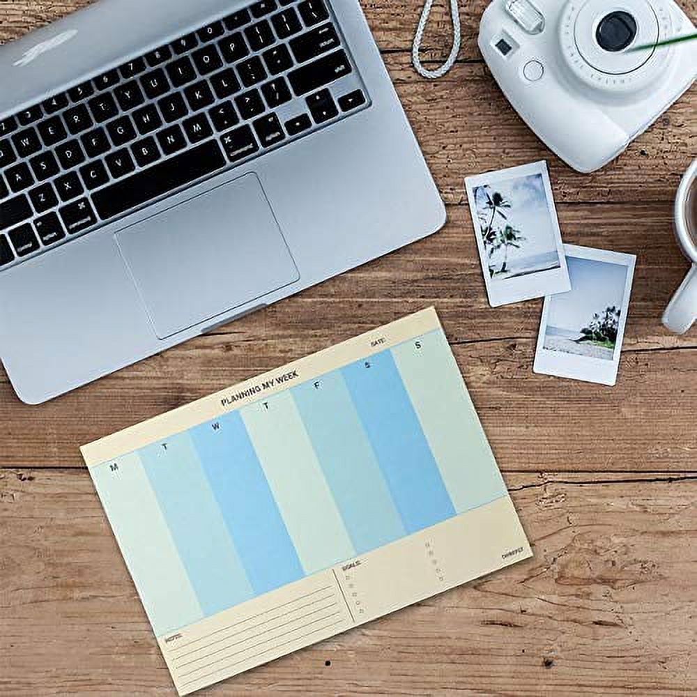 Thinkpot Weekly Planner Pad, A4 Planning My Week Desk Pad, 50 Tear-Off ...