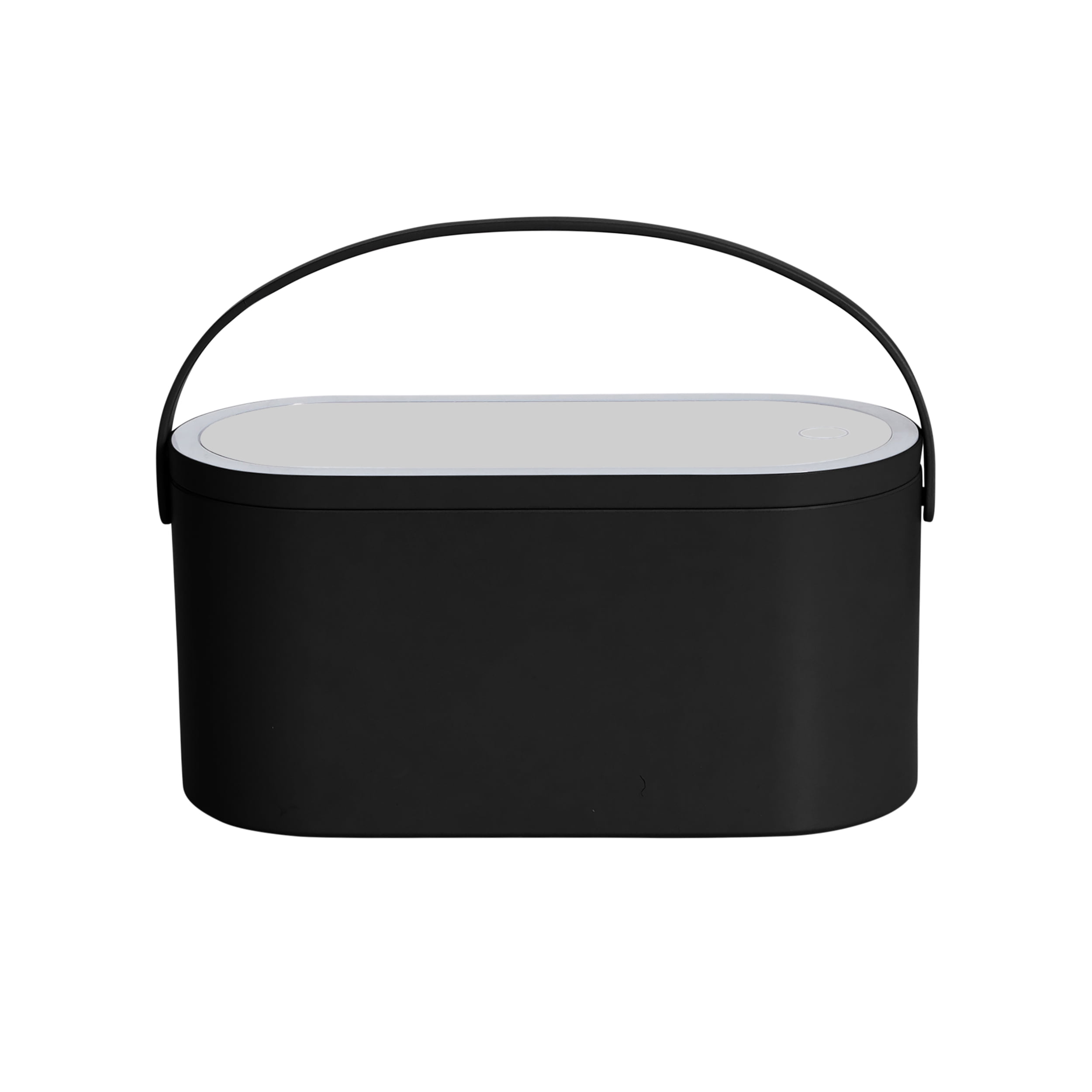 Thinkspace Beauty Storage Organizer with LED Mirror, Black - Walmart.com