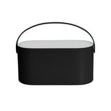 Thinkspace Beauty Storage Organizer with LED Mirror, Black - Walmart.com