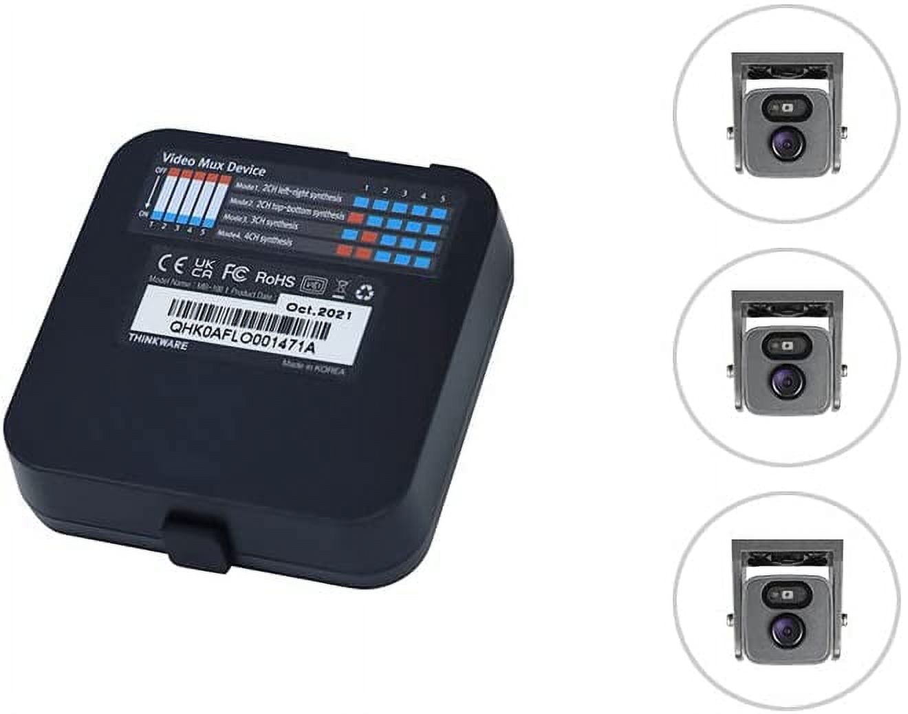 Thinkware Multiplexer Bundle with 3 Exterior IR Infrared Camera for Up ...