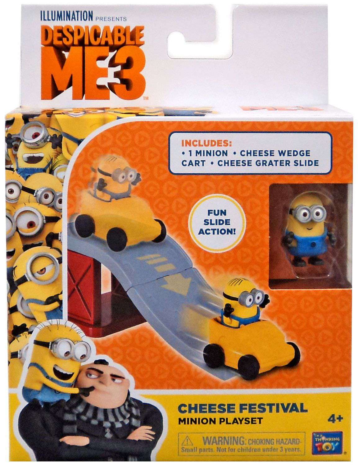 Despicable Me Minions Movie Cheese Festival Micro Playset: Mini Figure ...