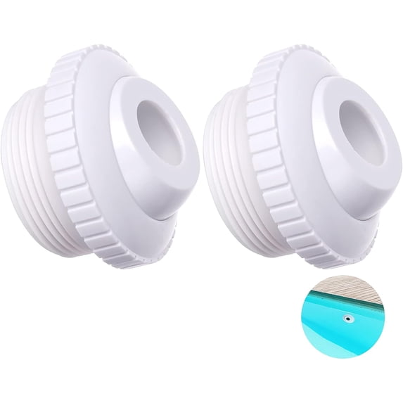 Thinp 10 Pieces Pool Jet Nozzles, 3/4" Directional Flow Eyeball Inlet ...