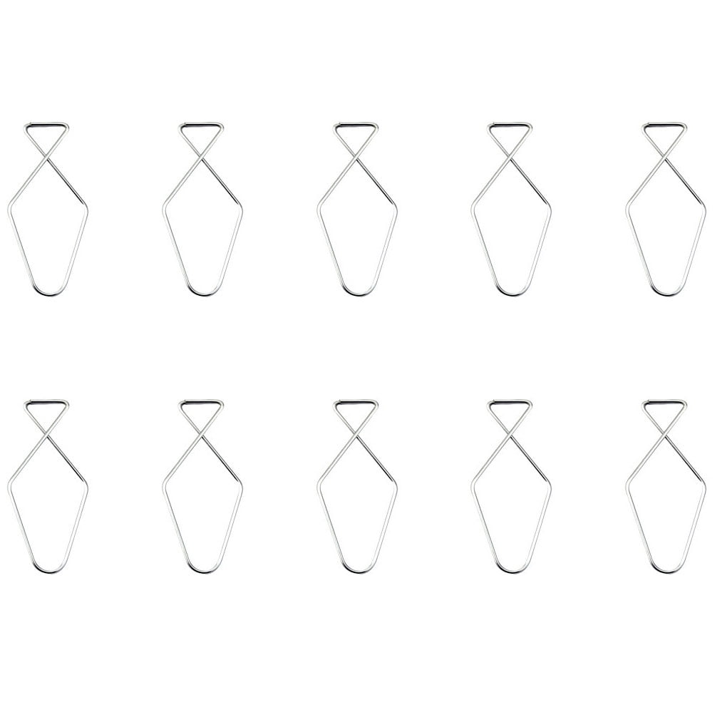 Thinsont 10 Pieces Ceiling Tile Hooks Stainless Easy installtion Simple ...