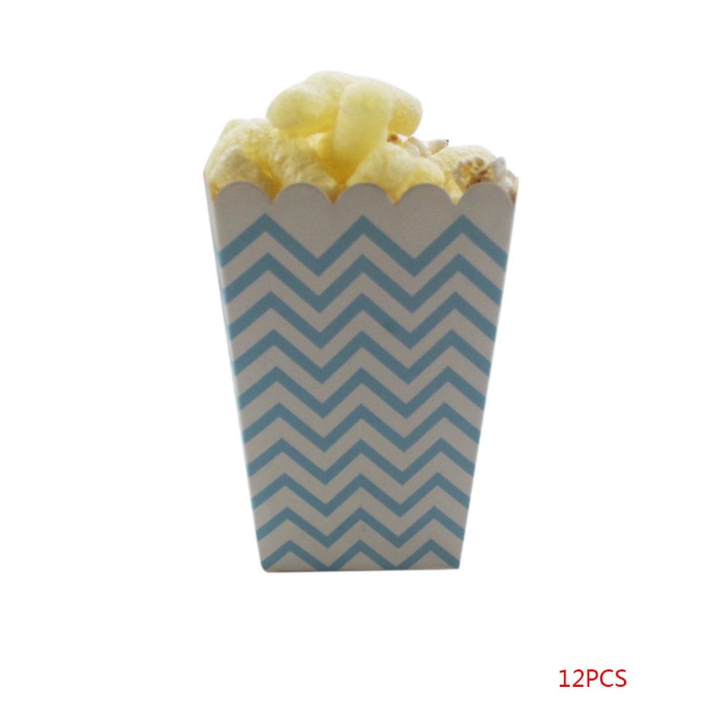 Thinsont 12pcs Paper Popcorn Candy Sanck Gift Boxes For Baby Shower ...