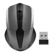 Vanelc Wireless Mouse, 2.4G 4000DPI Ergonomics Cordless Mouse with USB ...