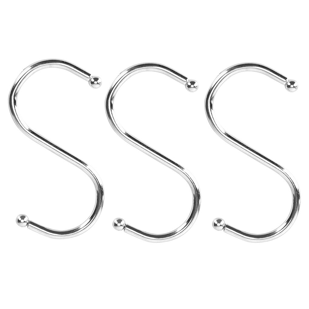 Thinsont 20Pcs S Hooks Kitchen Clothes Hangers Hanging Tools for Plant ...