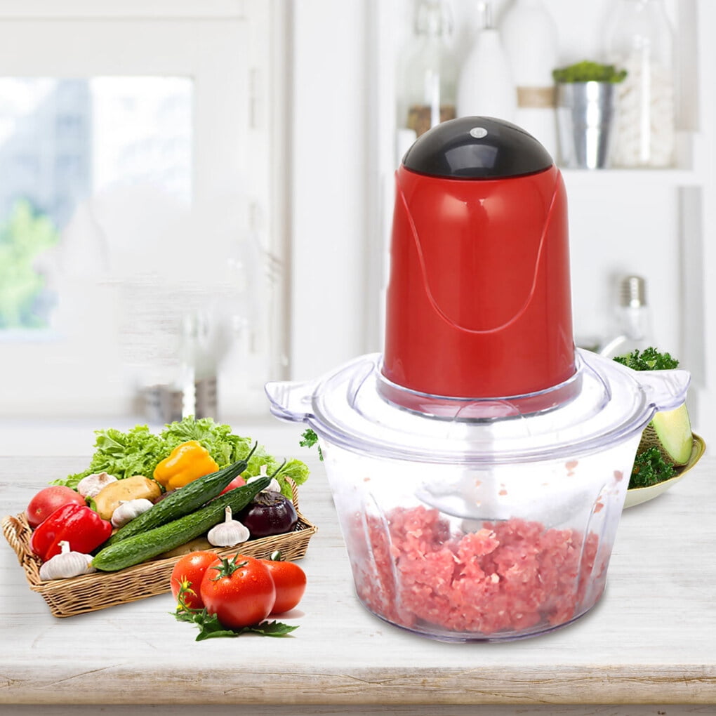 Thinsont 2L Meat Grinder Electric Juicer Stainless Garlic Mincer ...