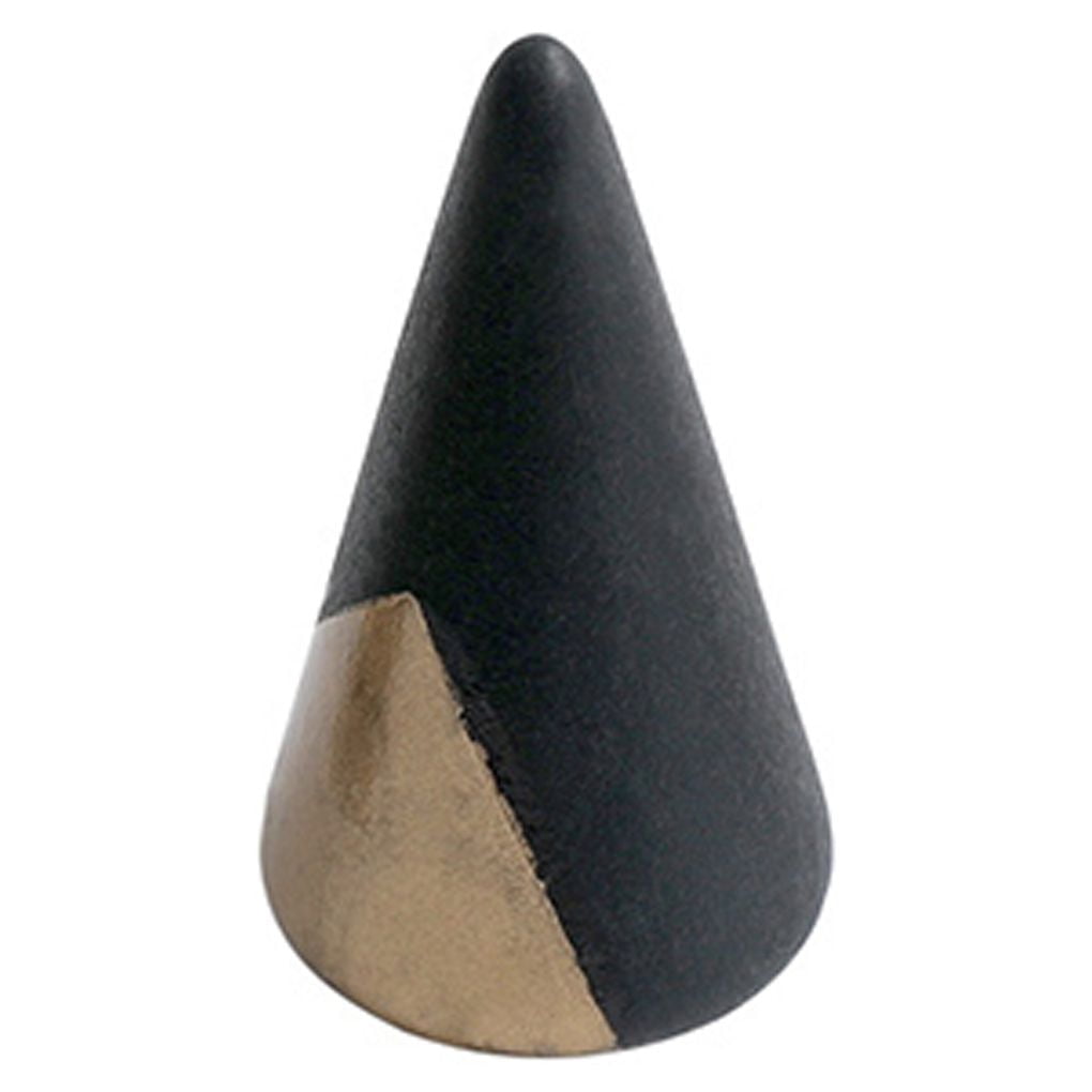 Thinsont 3 Pieces Home Portable Wood Circular Cone Shaped Ring Display ...