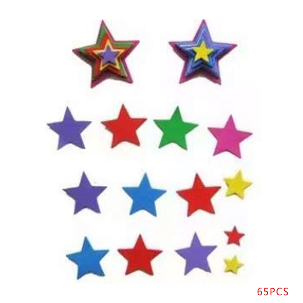 Thinsont 65PCS/Set Kindergarten Foam Stickers Self-adhesive Foam ...