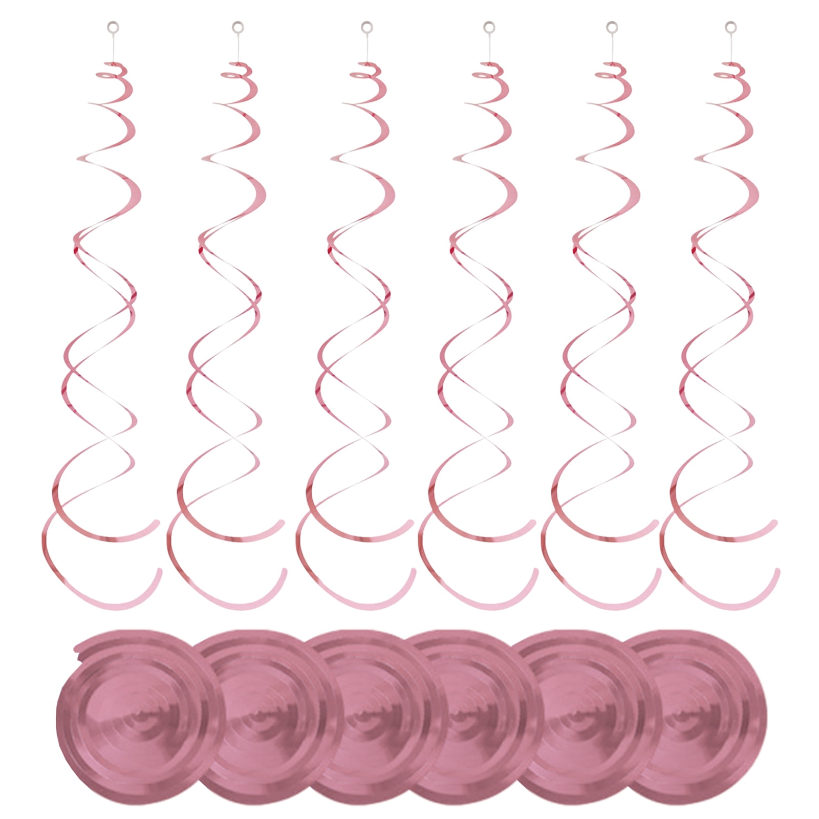 Thinsont 6pcs Set 27.5inch Gold Aluminium Foil Ceiling Decorations For ...