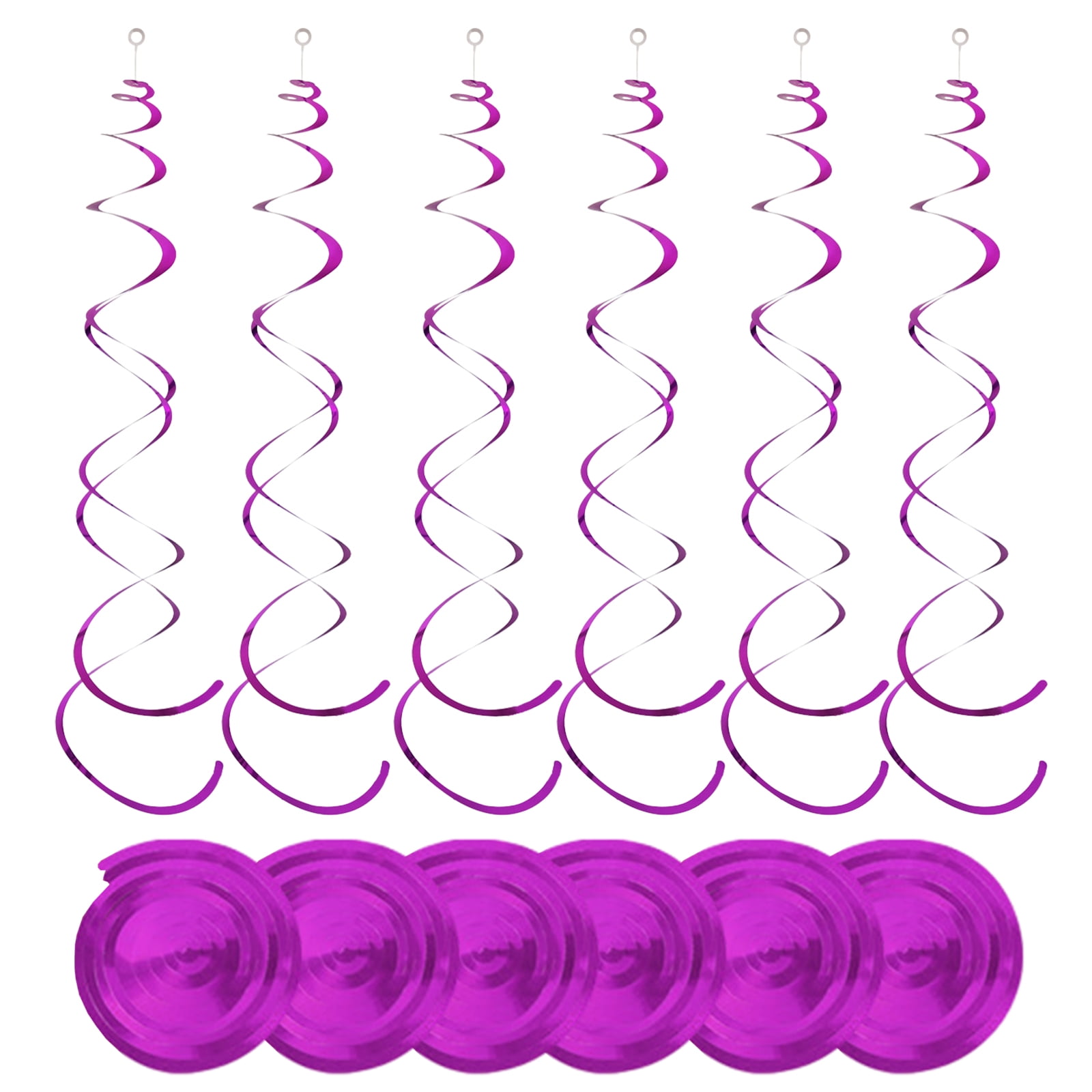 Thinsont 6pcs Set 27.5inch Gold Aluminium Foil Ceiling Decorations For ...