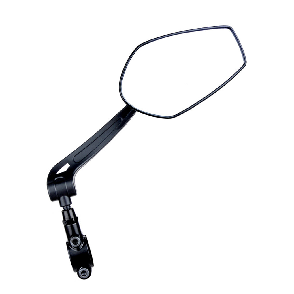 Thinsont Bike Rearview Mirror Adjustable Rear View Glass 22-25mm Sight ...