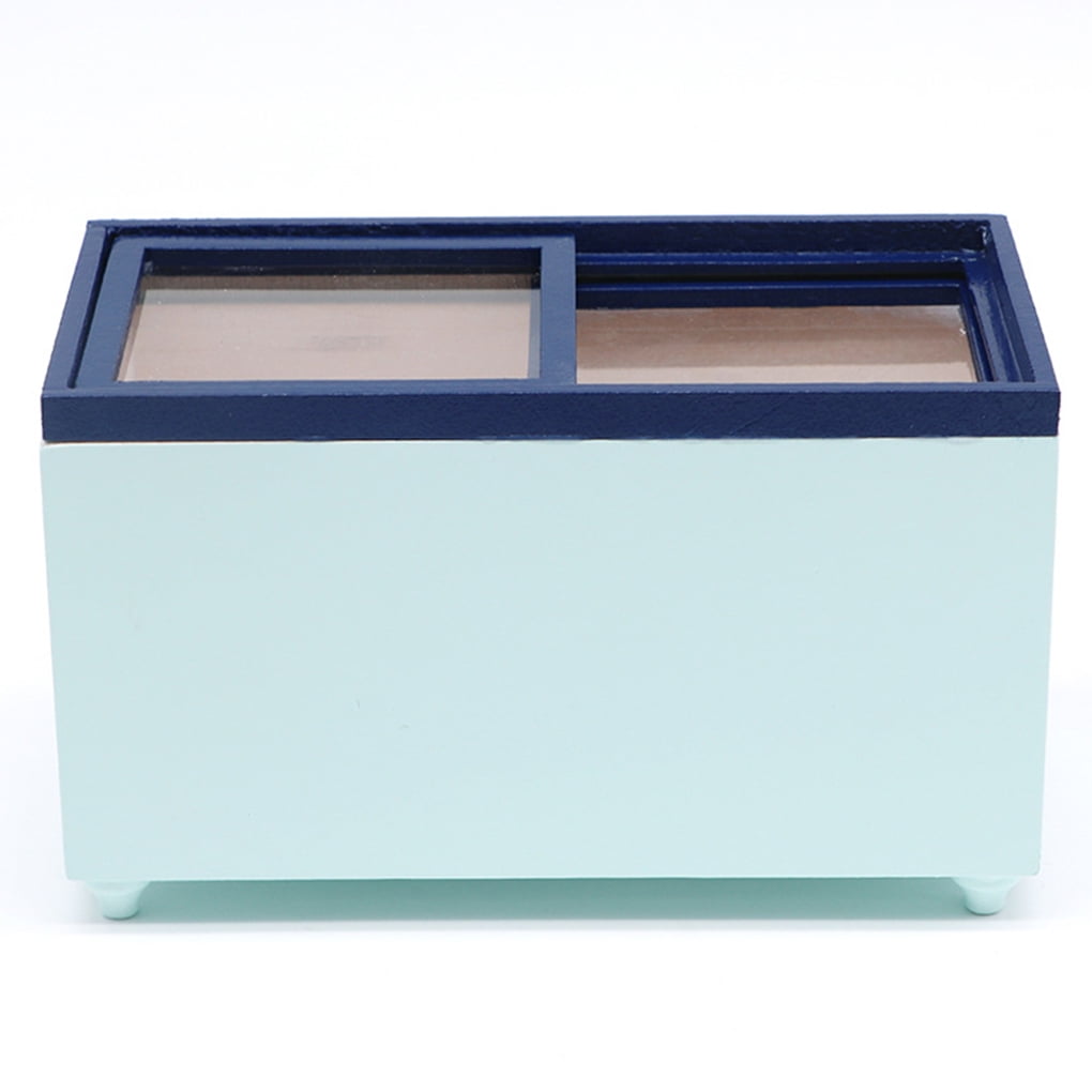 Thinsont Doll Home Miniature Refrigerator 1:12 Restaurant Kitchen Food ...