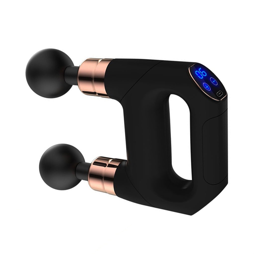 Thinsont Electric Dual Heads Fascia Massager 6 Gears Adjustable Muscle ...