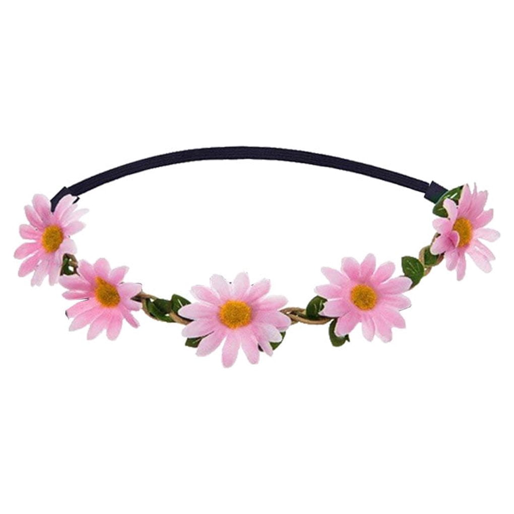 Transparent Daisy Flower Crown