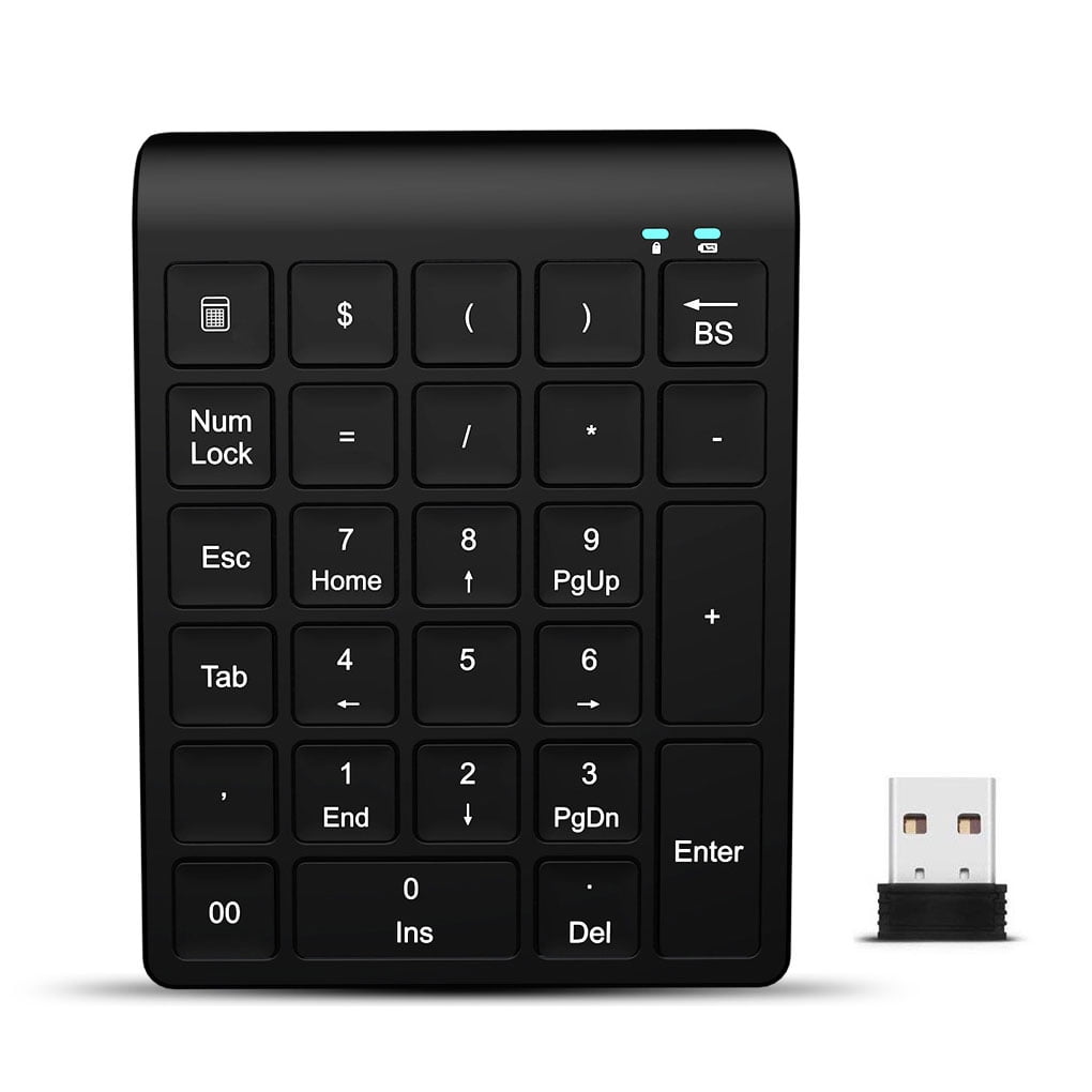 Thinsont Home Portable Mini Keyboard Universal Laptop Numeric Keypad ...