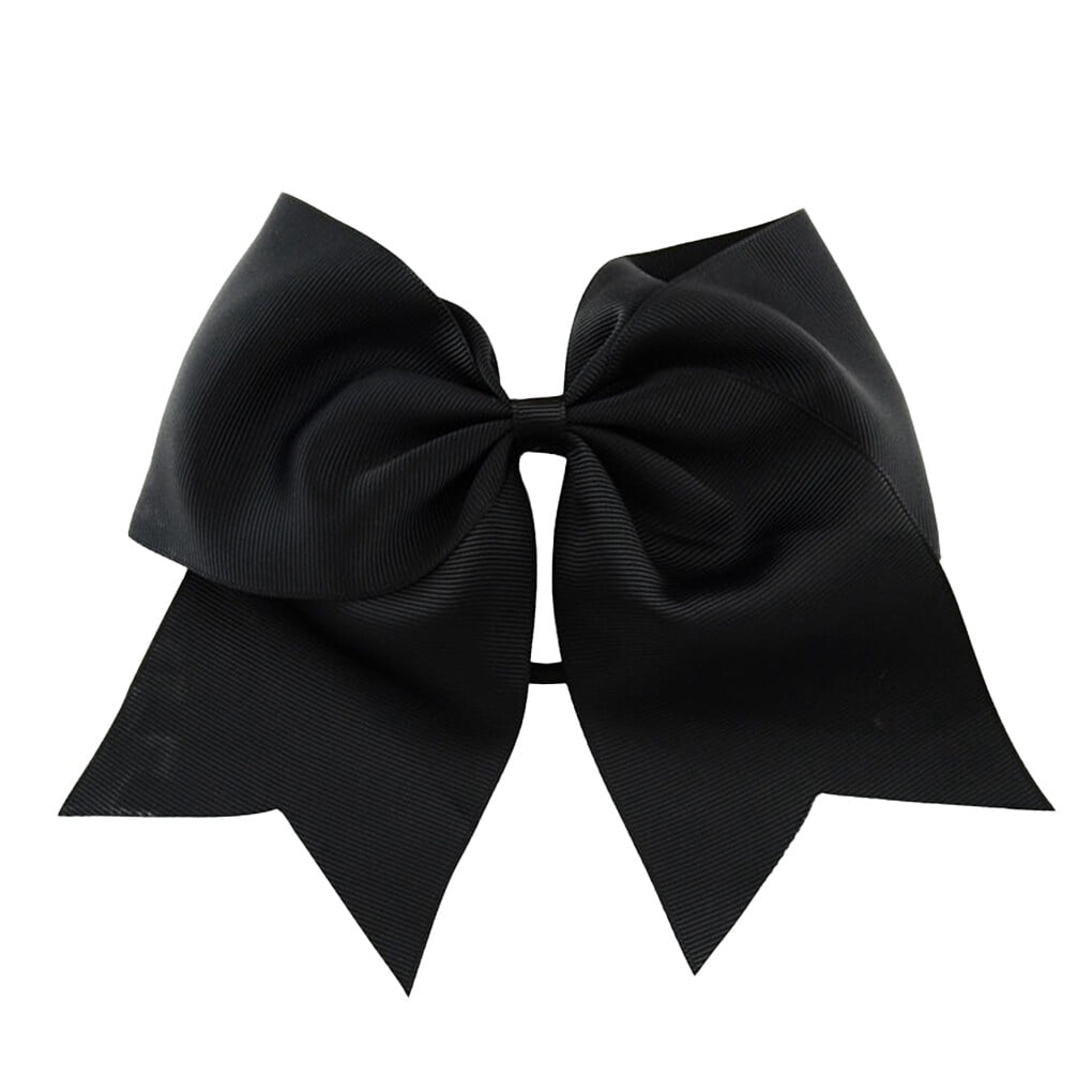 Thinsont Large Hair Band Bow Knot Stretchy Rubber Decorative Snag Free ...