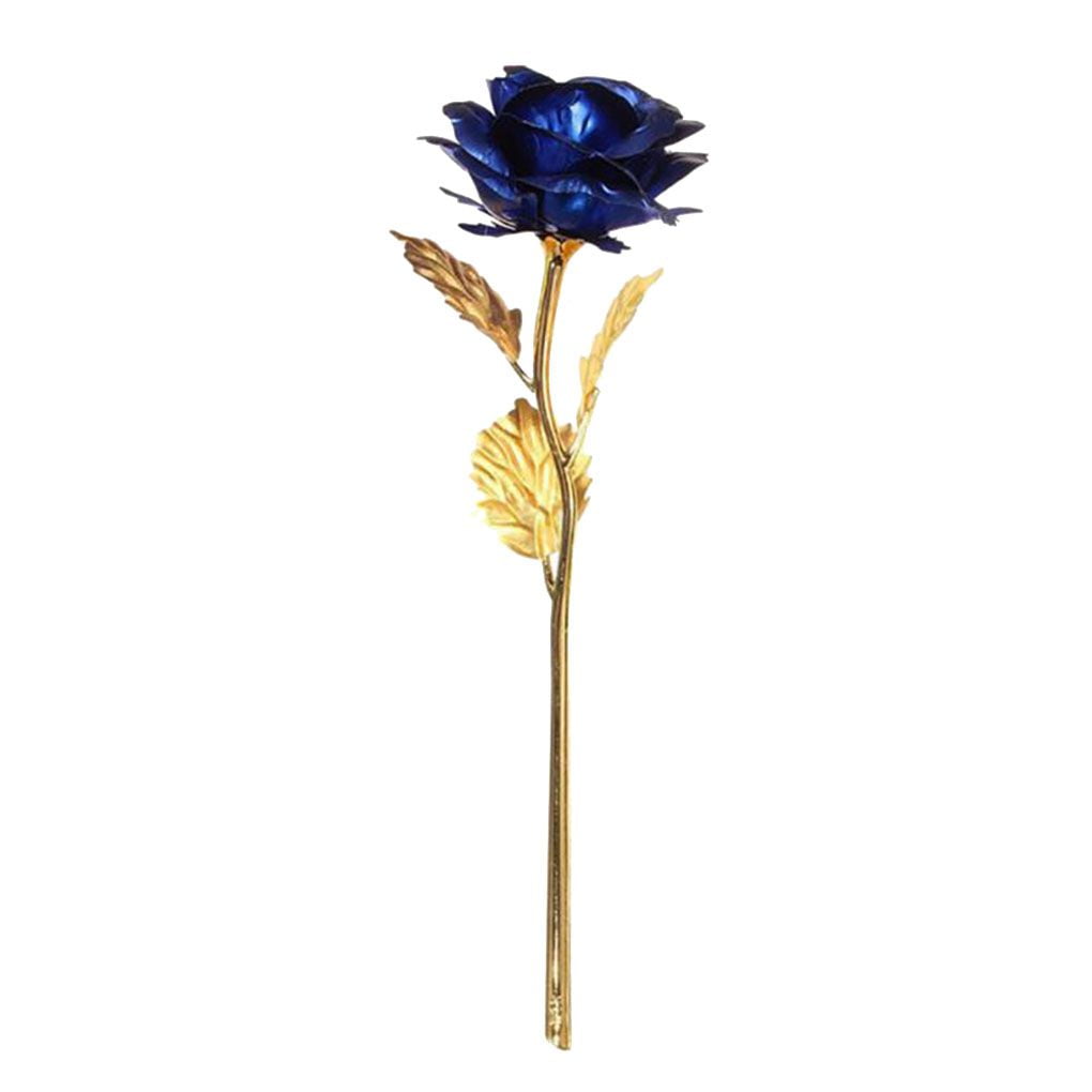 Thinsont Luxury 24K Gold Plated Rose Flower Valentine's day Birthday ...