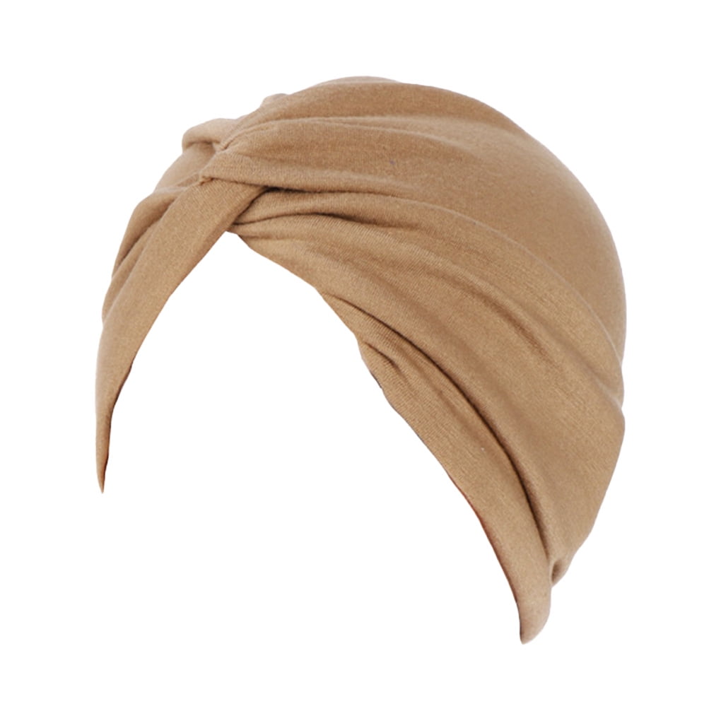 Thinsont Muslim Turban Hijabs Caps Forehead Color Turbans Knot Hats ...