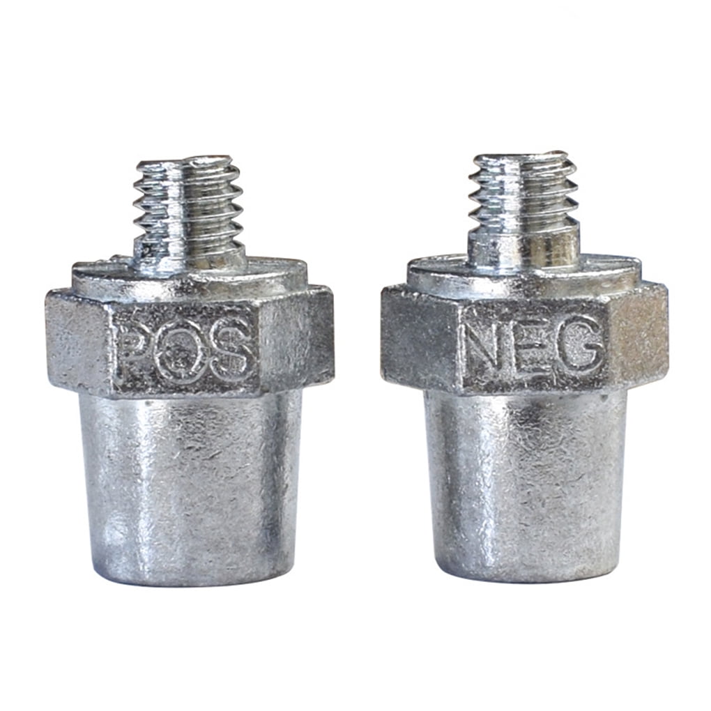 Thinsont Pack of 2 Battery Terminal Universal Replaced Part Negative ...