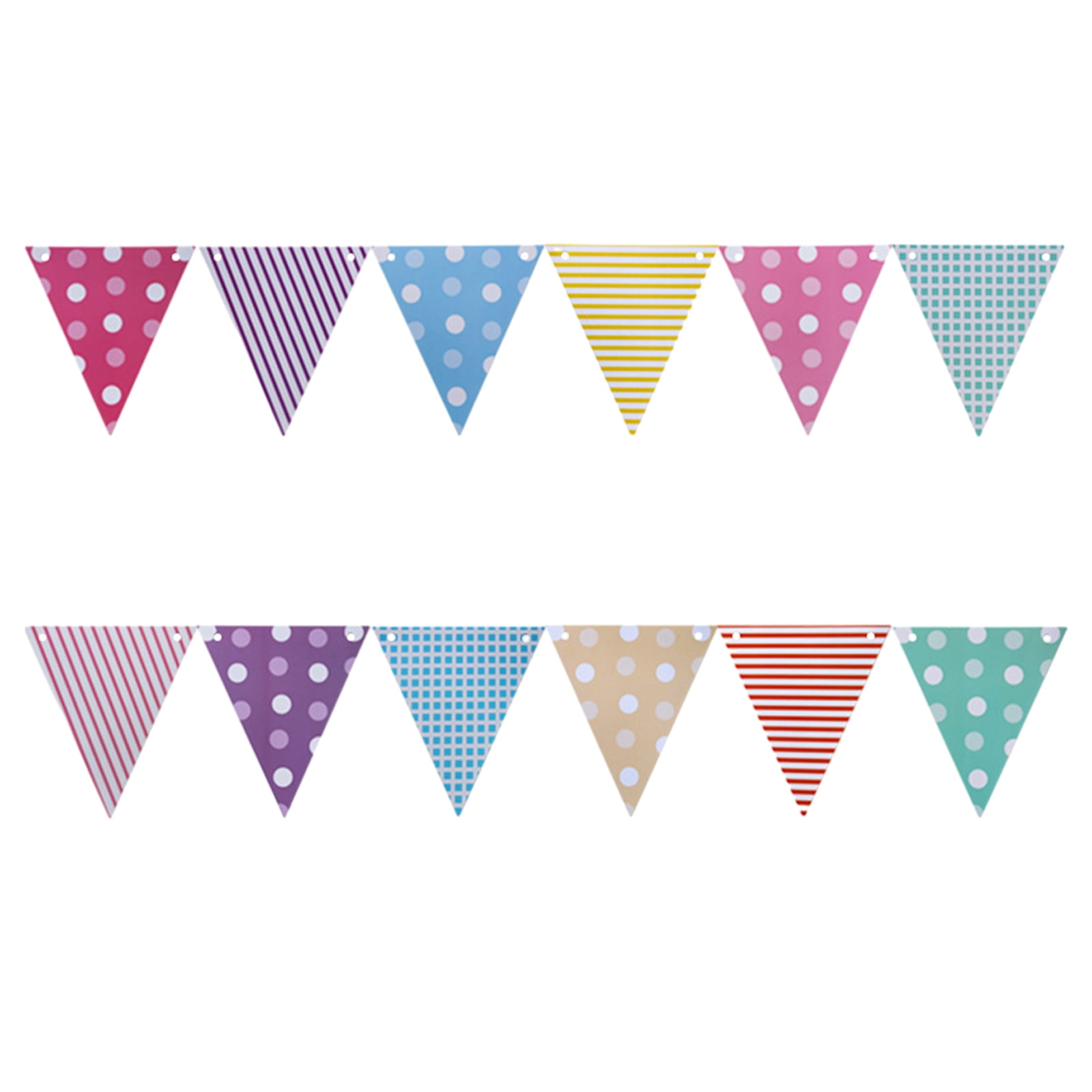 Thinsont Pennant Banner Triangle Banner For Birthday Party Triangle ...