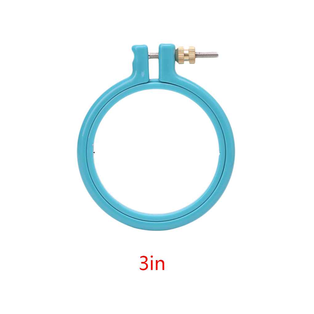 Thinsont Plastic Stitch Machine Embroidery Hoops Ring Sewing Needle ...