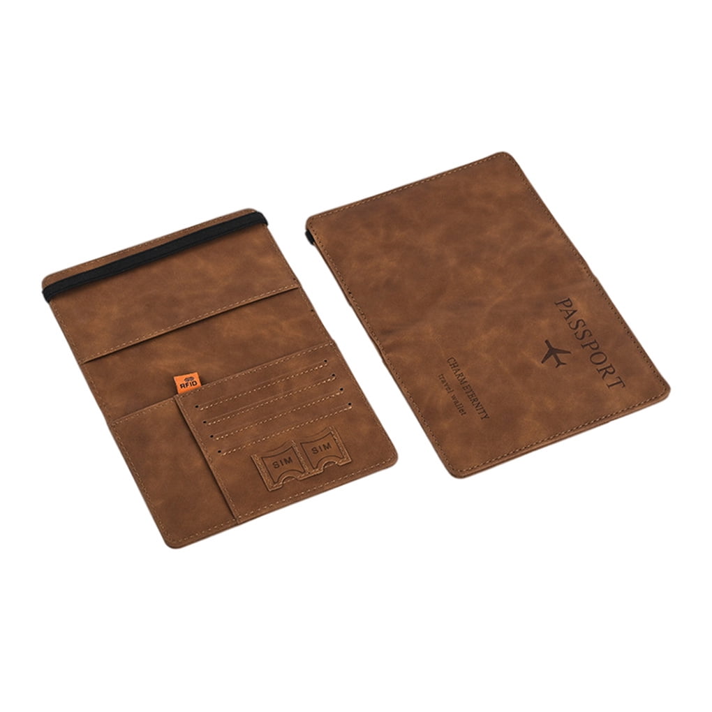 Thinsont RFID Blocking Holder with Elastic Band Wallet Compact ID ...