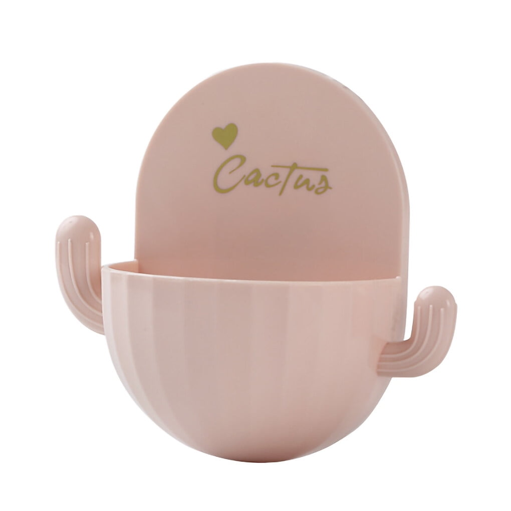 Thinsont Storage Box Plastic Draining Organizer Wall Mounted Bathroom ...