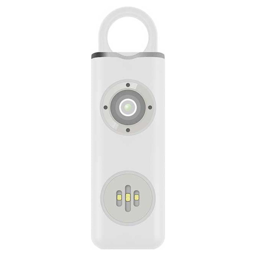 Thinsont Woman Personal Alarms Portable Battery Powered 130mAh Type-C 130db LED Lighting Outdoor ...