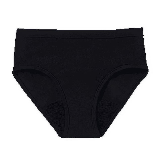 Thinx Teens™ Briefs Period Underwear, Super Absorbency, Black HSA/FSA ...