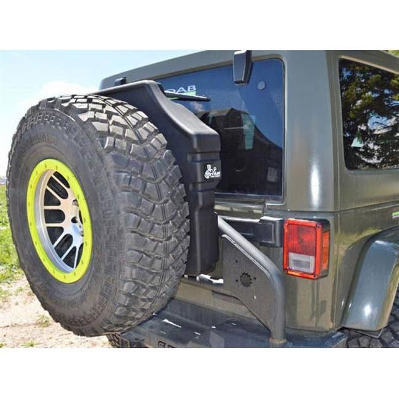 Third Brake Light Bracket for 2007-2016 Wrangler JK, Black - Walmart.com