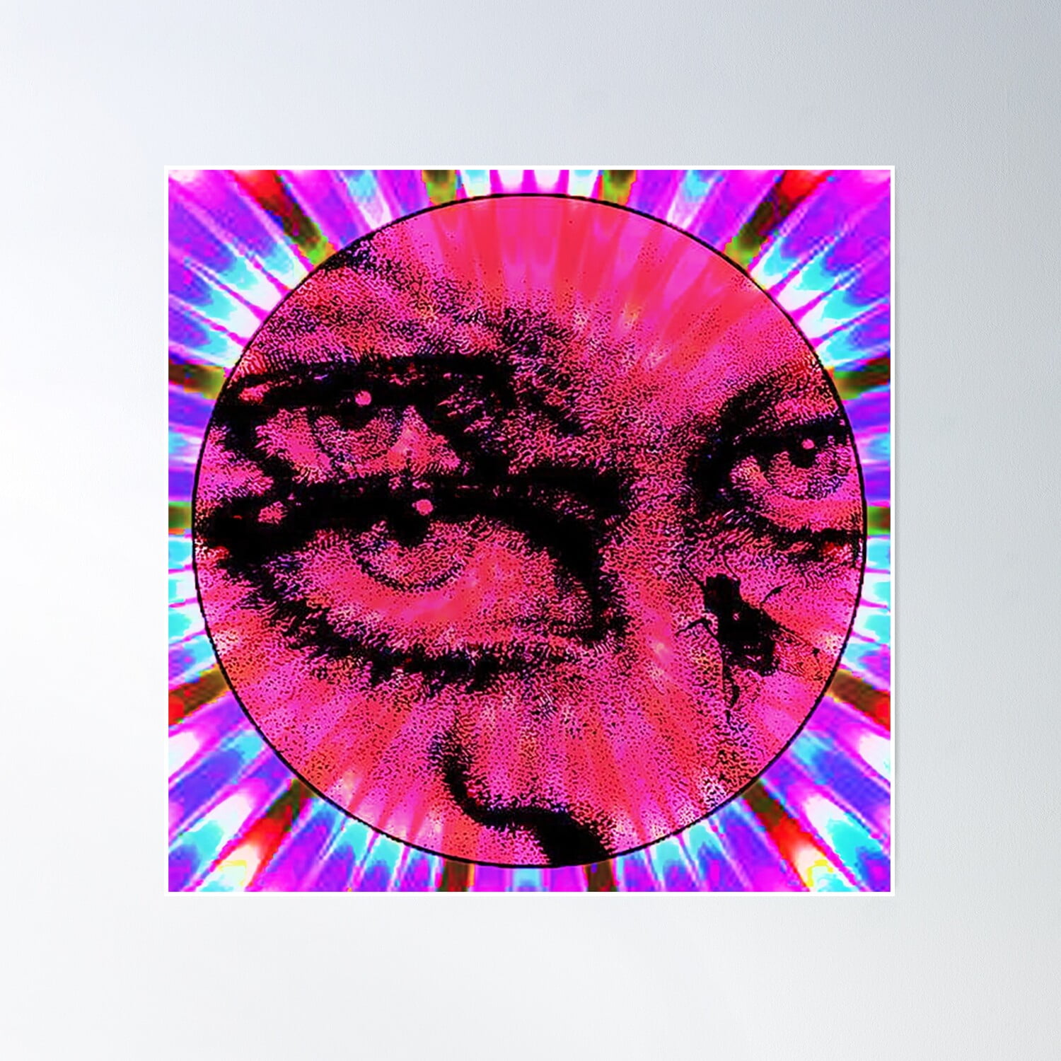 Third Eye Poster Wall Art, Modern Wall Decor, 16x16 UNFRAMED - Walmart.com
