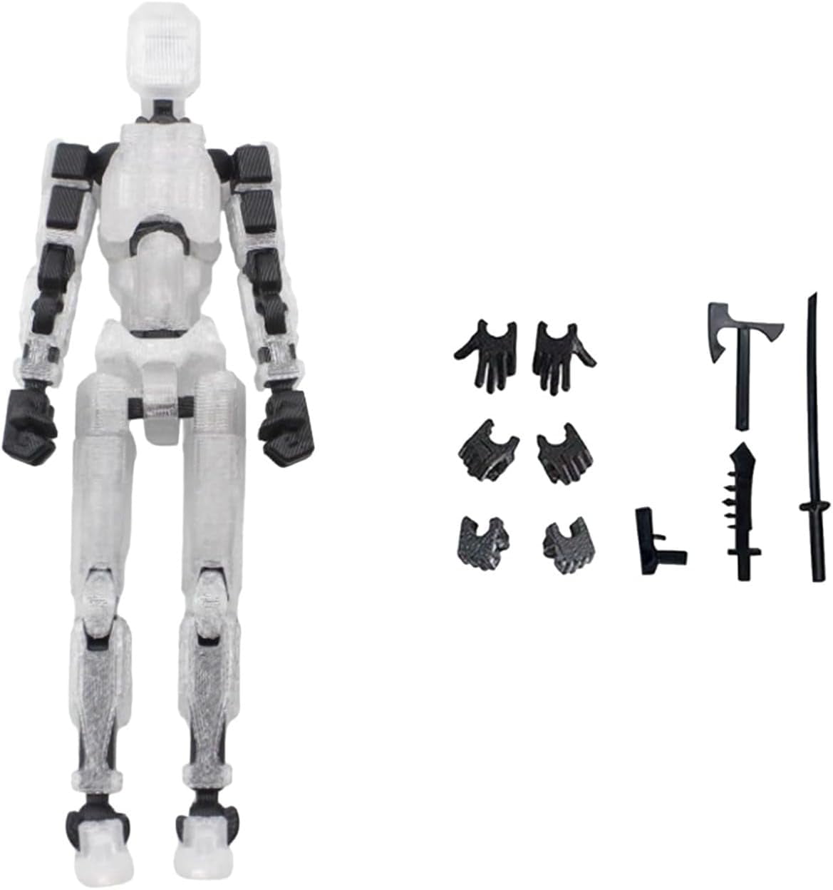 Third Generation T13 Action Figure 3d Printed Human Body Model Action
