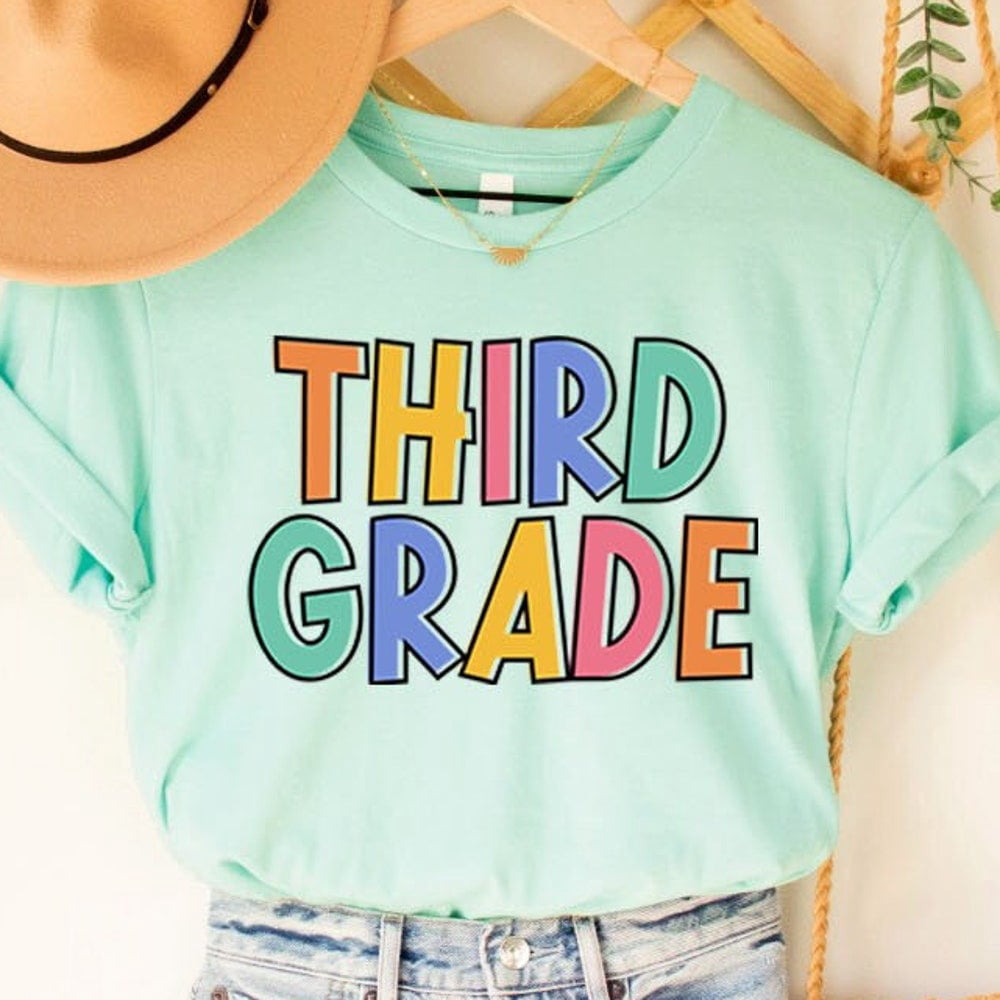 Third Grade Teacher Shirts, 3rd grade teacher Shirt, Teacher Team ...