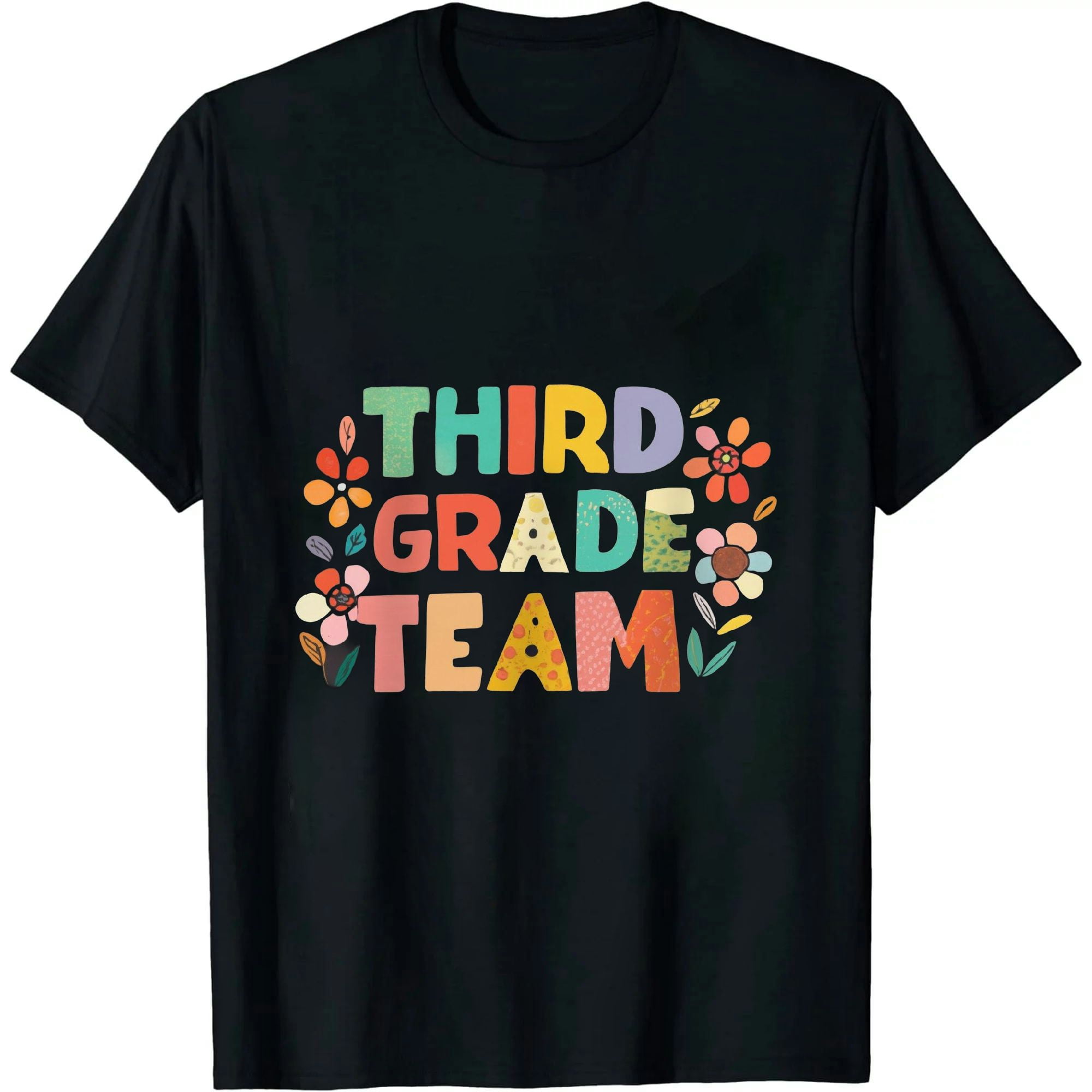 Third Grade Team Retro Groovy Vintage First Day Of School T-Shirt ...