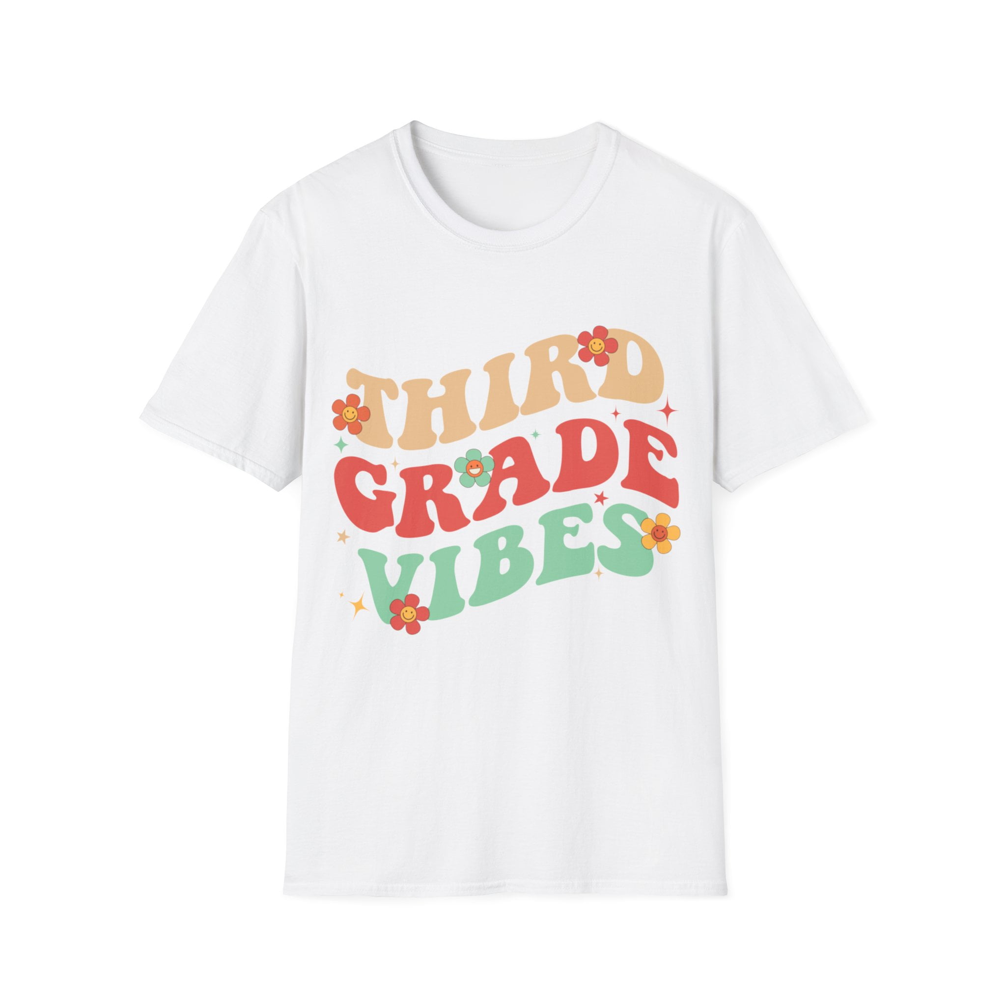 Third Grade Vibes 3rd Grade Team Retro 1st Day of School - Walmart.com