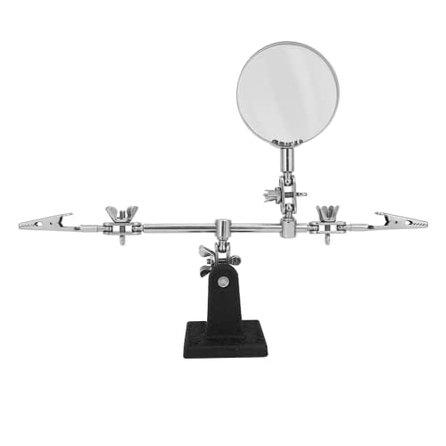 Third Hand Soldering Stand, Third Hand Tool Helping Hands Magnifier ...