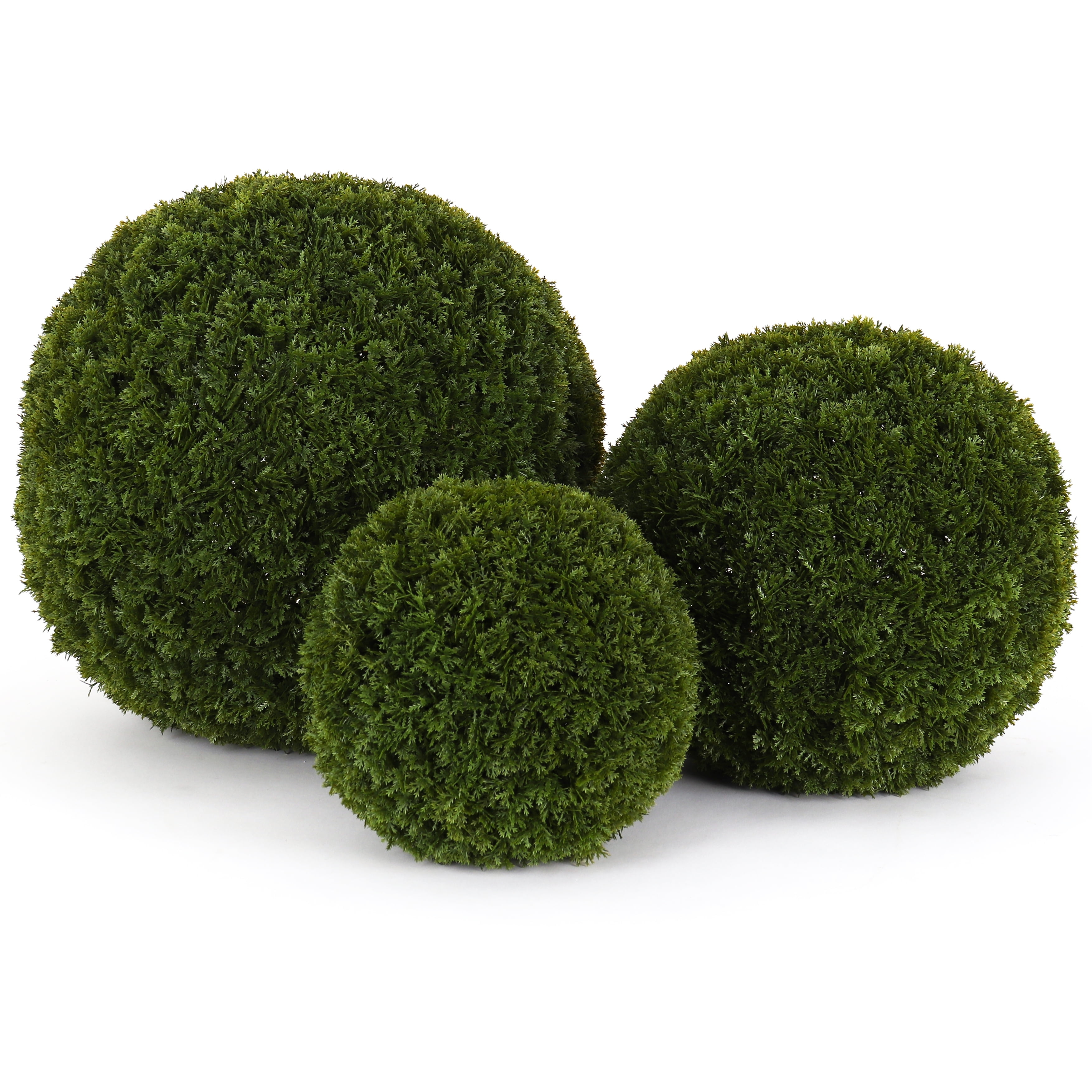 3rd Street Inn 11", 15", 19" Cypress Topiary Balls - Assortment ...