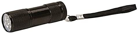Thirsty Rhino Cahaya Black Light 9 UV LED Premium Handheld Flashlight Ultraviolet Pet Dog and ...