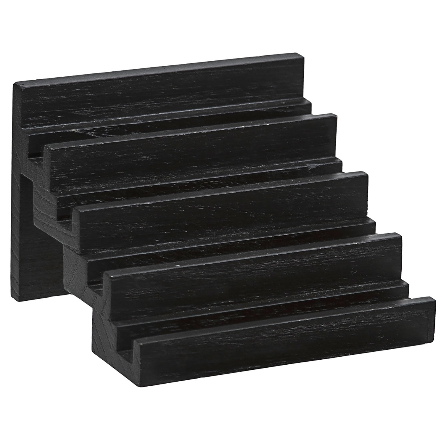 Thirstystone Black Wooden Stair Step Coaster Holder - Walmart.com