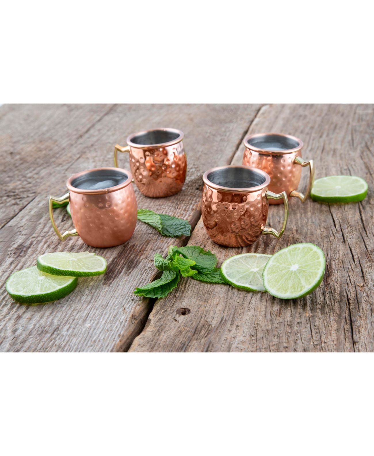 Thirstystone By Cambridge Moscow Mule Mug Shot Glasses, Set of 4 ...