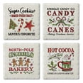 Thirstystone "Christmas Treats" 4-Pack Tumbled Tile Coasters - Walmart.com