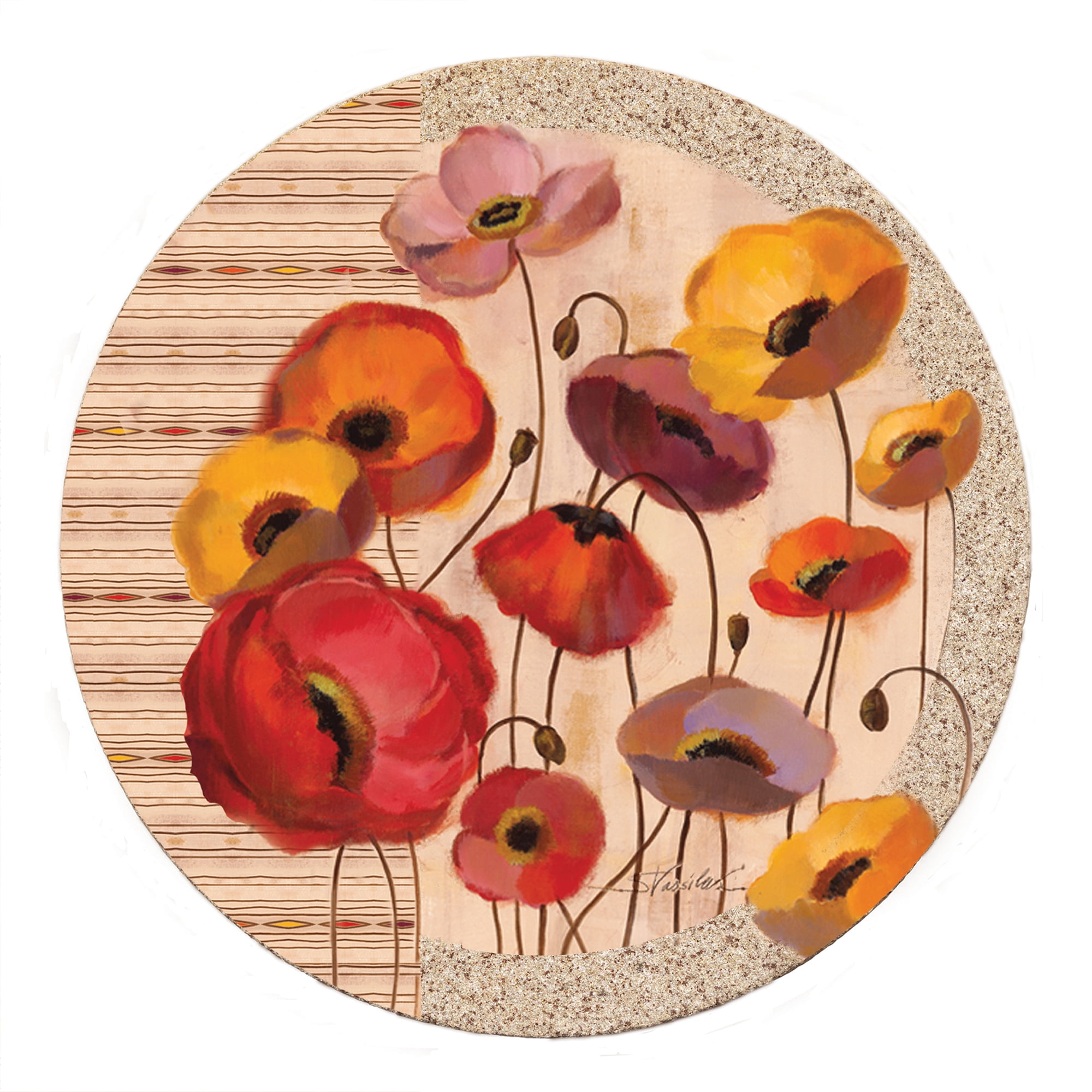 Thirstystone Drink Coasters Set, Sunrise Anemones - Walmart.com