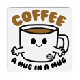 Thirstystone "Hug A Mug" 12-Pack Cork Back Paper Bar Coasters - Walmart.com