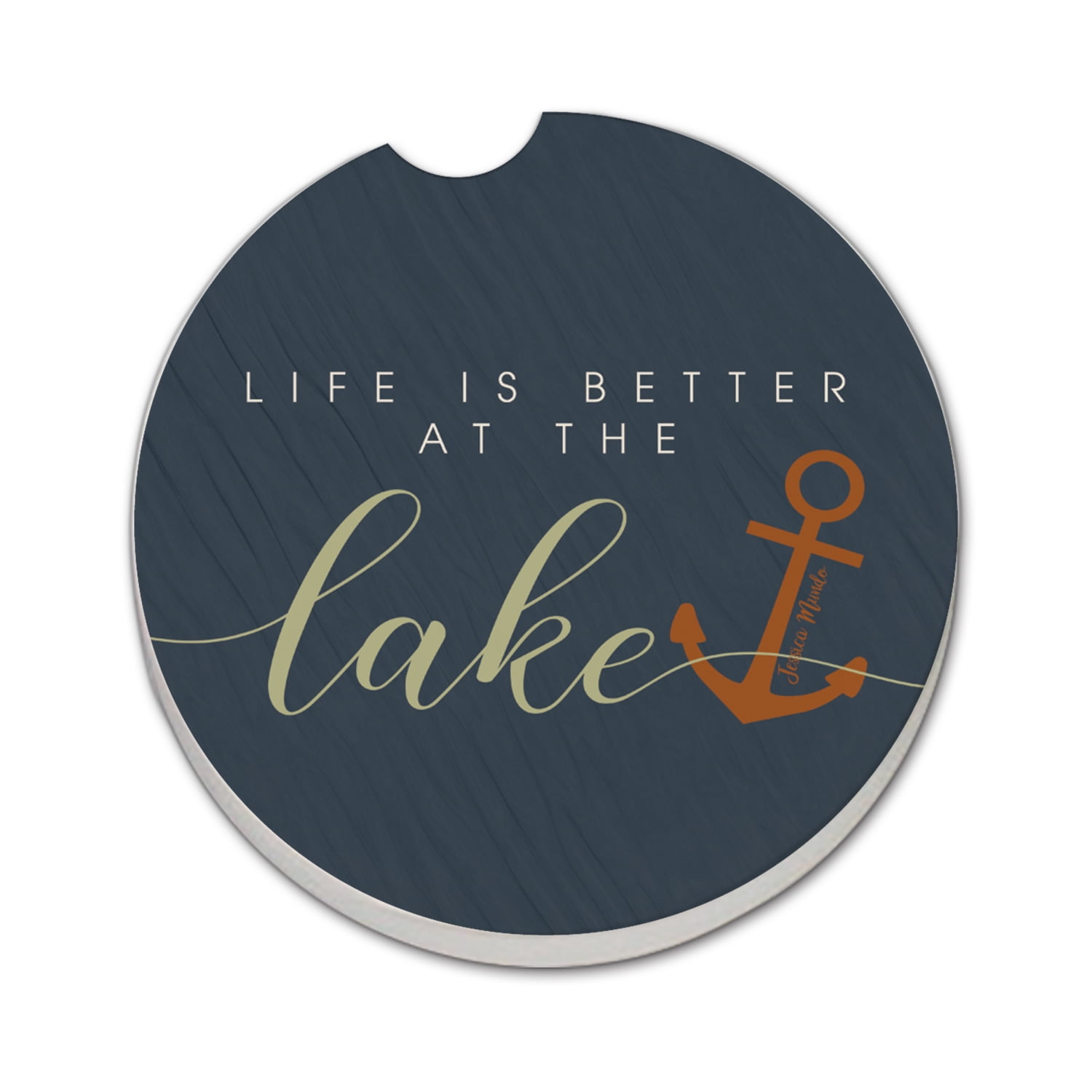 Thirstystone "Life Is Better At Lake" Single Absorbent Stone Car ...