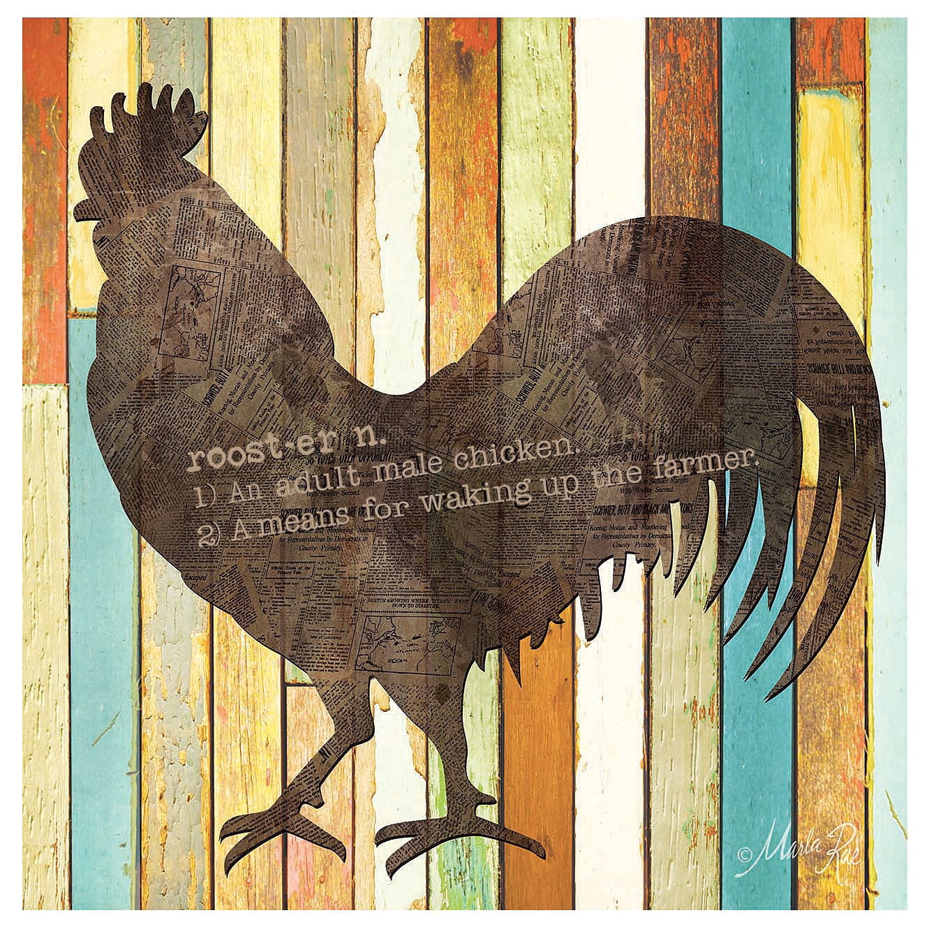 Thirstystone Rooster Coaster, 4.25" x 4.25" - Walmart.com